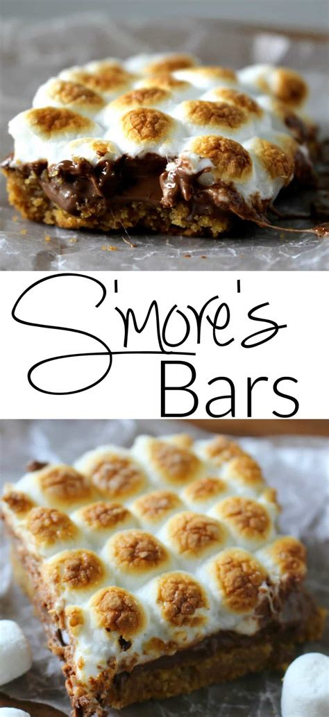 Easy Smores Bars Recipe Smores Bars Recipe Bjaj
