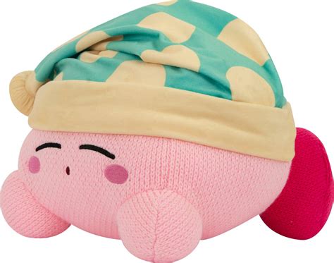 Tomy Nuiguru Knit Sleeping Kirby 15 Plush T12477 Best Buy