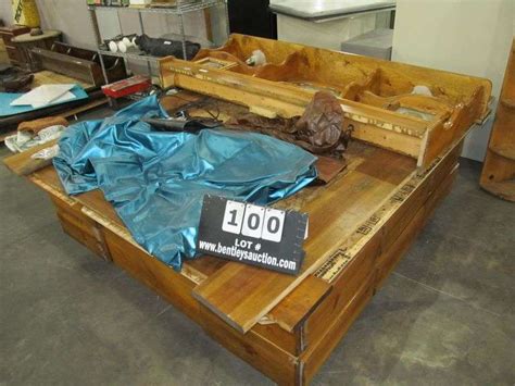 King Size Waterbed Frame Headboard Bentley And Associates Llc