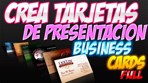 Hacer Tarjetas De Visita
