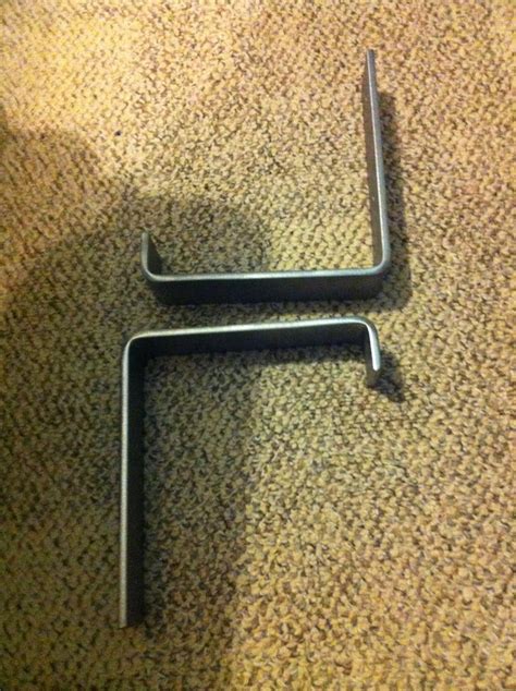 One L Bracket With Lip For Shelving Hook For Hoses Or Air Lines Extension Cords Wall Bracket Etsy