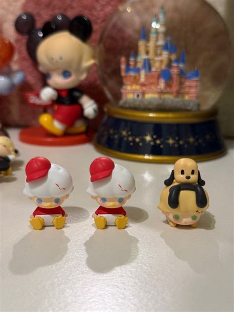 Dimoo X Disney Pop Bean Pluto And Huey Duck Hobbies And Toys Toys