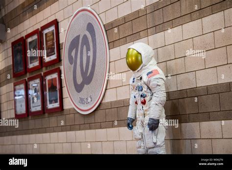 An Exact Replica Of Neil Armstrongs Spacesuit That He Wore On The Moon