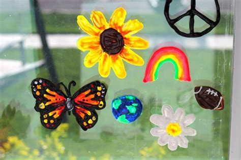 Diy Window Clings A Girl And A Glue Gun