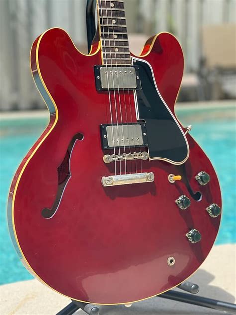 Gil Yaron Custom Dot Neck Semi Hollow 335 Style 58 59 Replica Reverb
