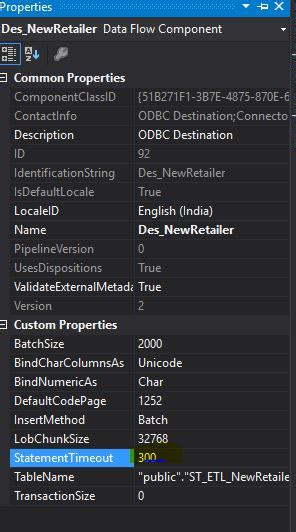 Sql Server Connection Leak Issue With Ssis 2014 And Postgres Odbc