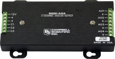 Sdm Ao4 Analog Output Module