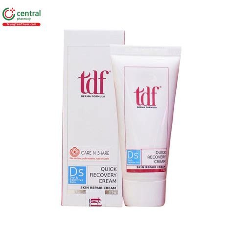 Tdf Quick Recovery Cream 15g Kem Dưỡng Phụ Hồi Tái Tạo Da