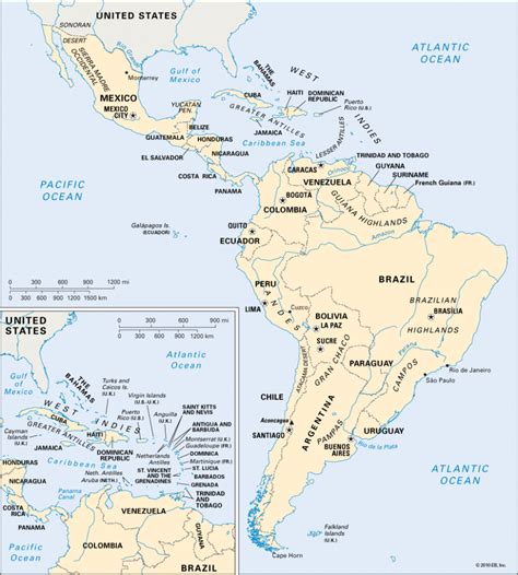 Printable Labeled Map Of Latin America Printable Labeled Map Of Latin America
