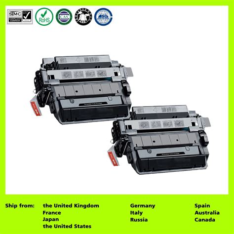 Compatible for 55X CE255X CE255 255X (2 Pack Black) Toner Cartridge for ...