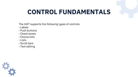 Awt Controls Pptx