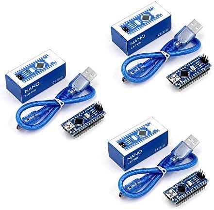 LAFVIN Nano V3 0 Nano Board ATmega328P 5V 16M Micro Controller Board For Arduino Nano X 3 With