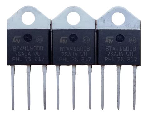 5 Kit Triac Bta41 600b Moc3021 Pra Montar Rele Estado Solido Ssr 5 Kit Triac Bta41 600b Moc3021 Pra Montar Rele Estado Solido Ssr