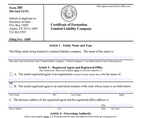 How To Start Your Own Llc In Texas In 8 Steps