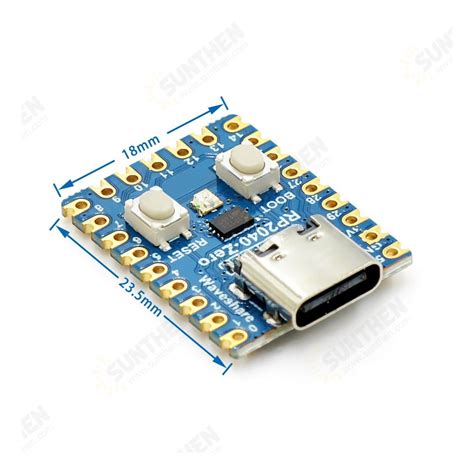 For Raspberry Pi Rp2040 Zero Microcontroller Development Board Pico Motherboard Dual Core