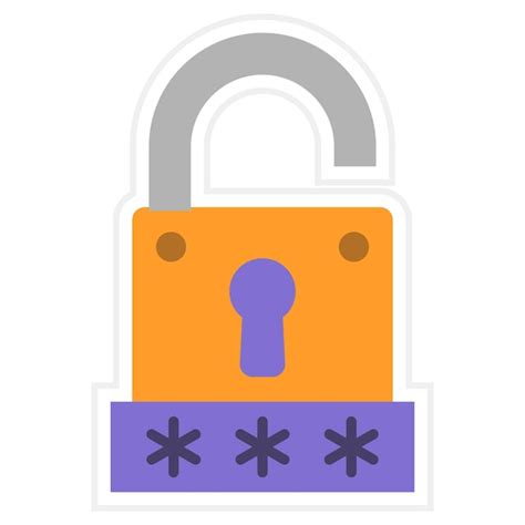 Premium Vector Password Key Icon