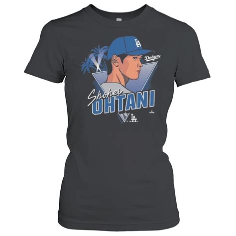 Los Angeles Dodgers Shohei Ohtani Player Caricature Franklin 2025 Shirt