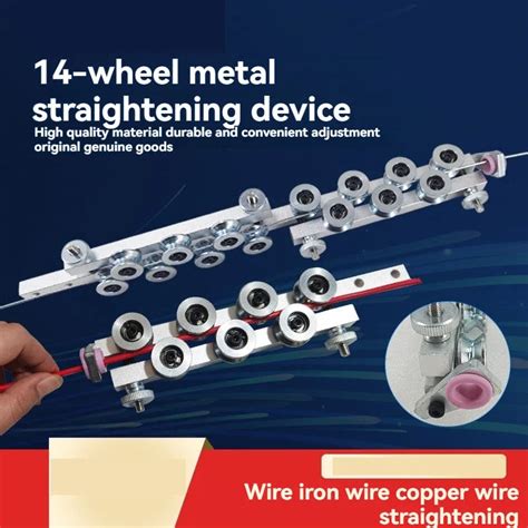 Manual Wire Straightener And Stripper Precision Tool For Aluminum And