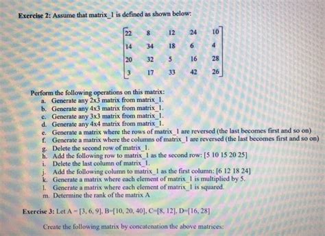 Solved 3 Deleting A Row Or A Column We Can Delete A Row Or