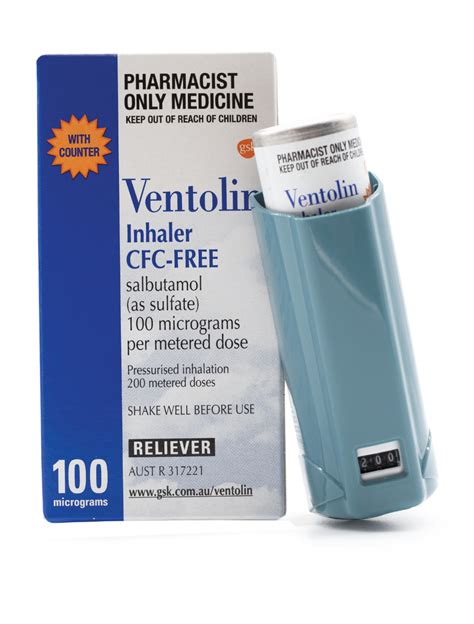New Ventolin Inhalers On Pbs In Australia