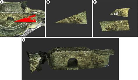 Sequence Of Extracting Geometric Primitives From Point Clouds To