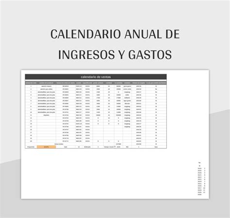 Plantilla De Formato Excel Tabla De Estadísticas De Ingresos Y Gastos
