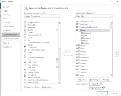 Word Tip Of The Week Create A Custom Toolbar The Writers For Hire