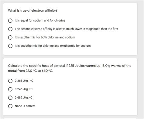 Second Electron Affinity Of Chlorine Equation At Stan Denham Blog