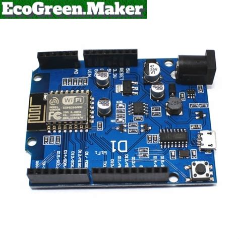 Wemos D1 Wifi Arduino Uno Development Board Esp8266 Esp 12n Ch340 For Arduino Ide Uno R3