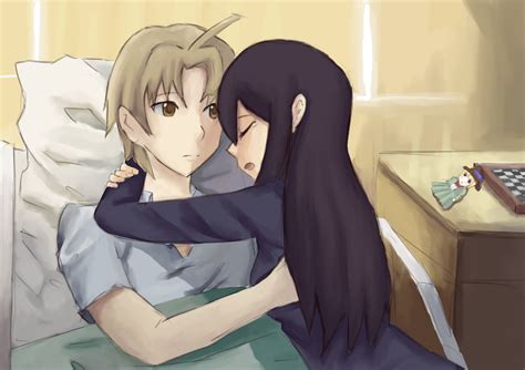 ikezawa hanako and nakai hisao katawa shoujo drawn by 00aliengamer00