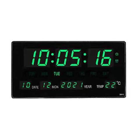 Ccocc Digital Clock Space Saving Digital Calendar Versatile Digital