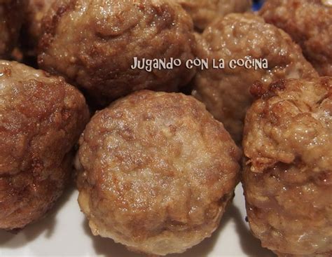 Albóndigas De Carne Receta Base