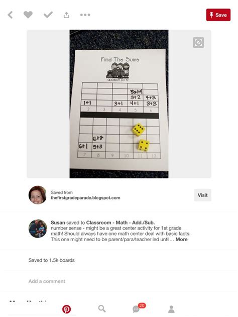 Pin By S K On Number Fluency Math Classroom Math Center Basic Facts