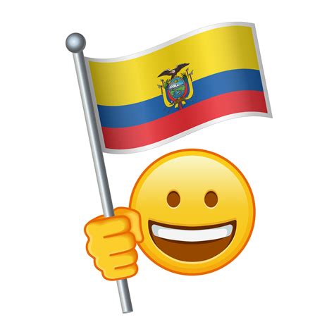Emoji With Ecuador Flag Large Size Of Yellow Emoji Smile 42151446