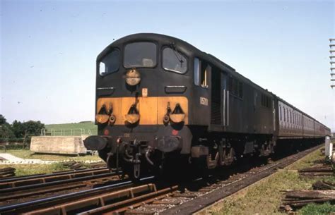 Colour Rail Slide De2126 Class 28 D5701 Green Livery Hest Bank £2