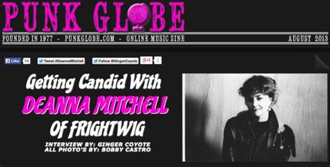 Ginger Coyote Interviews Deanna Mitchell For Punk Globe Magazine