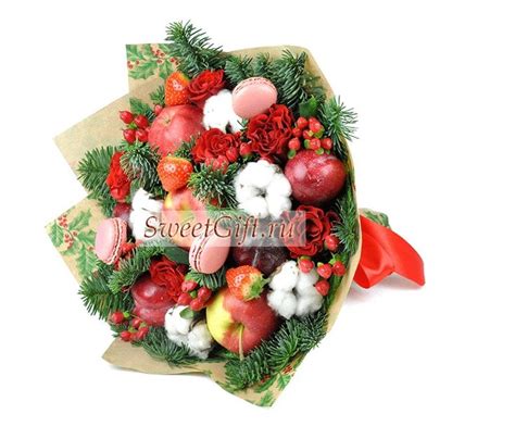 Букет из фруктов и цветов Фруктовая сказка Table Decorations Decor Home Decor