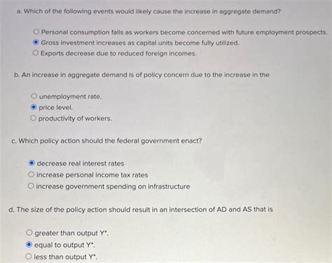 Solved Price Levela Which Of The Following Events Would