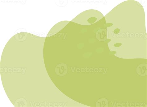 Abstract Blob Shape Corner Decoration 12805956 Png