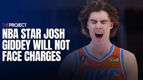 Giddey Wont Be Charged For Alleged Relationship With Minor