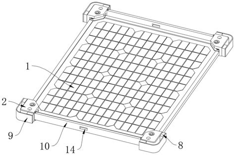 一种太阳能电池组件防压结构的制作方法
