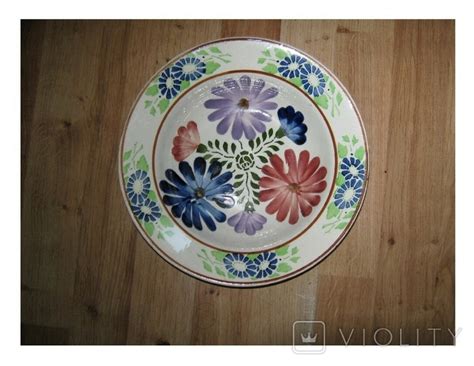 Старовинна настінна тарілка 113927823 купить на Violity