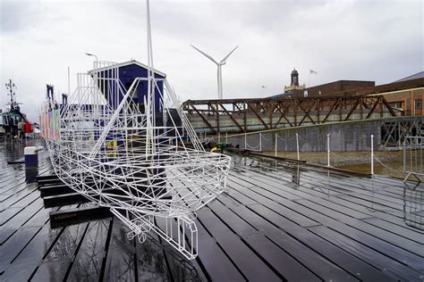 Hmt Empire Windrush Boat Sculpture For Black History Month Lazerian