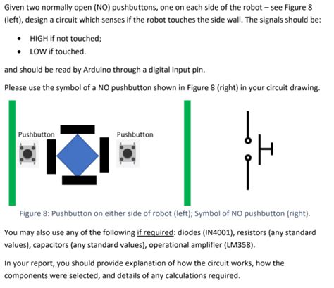 Given Two Normally Open No Pushbuttons One On Each