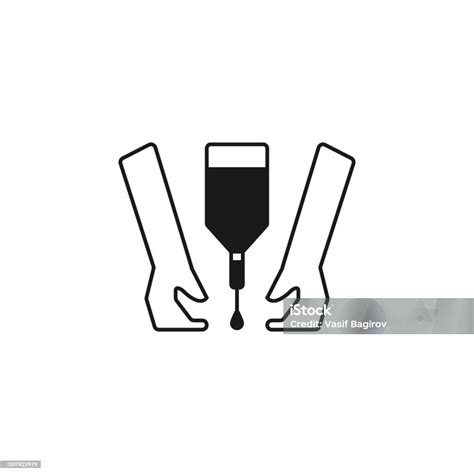 혈액 가방과 심장 기증자의 손 헌혈의 날 개념 인간은 혈액을 기증합니다 플랫 스타일의 벡터 그림입니다 0명에 대한 스톡 벡터 아트 및 기타 이미지 Istock