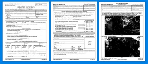 Elevation Certificate Example Printable Forms Free Online
