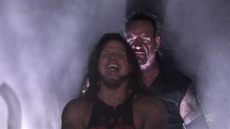 Pembuat Meme Undertaker Teleports Behind Aj Styles