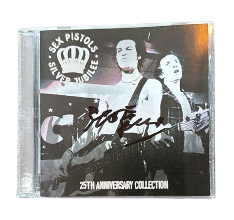 At Auction Steve Jones Sex Pistols Signed Cd