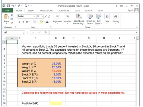 Solved You Own A Portfolio That Is 35 Percent Invested In Chegg