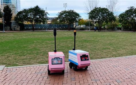Tinymile Delivery Robot Charlottenc Pinkbot